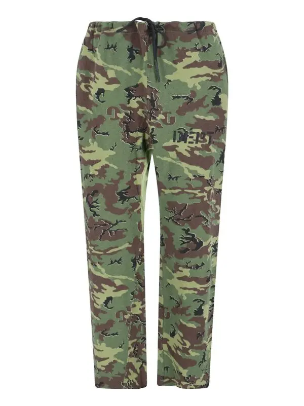GALLERY DEPT. Cotton Camouflage Trousers - Multicolour