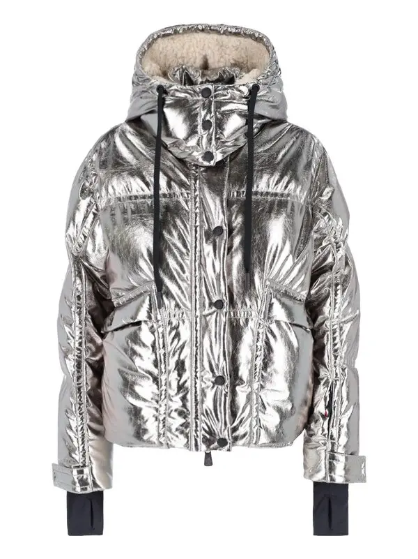 Moncler Padded Down Jacket - Silver