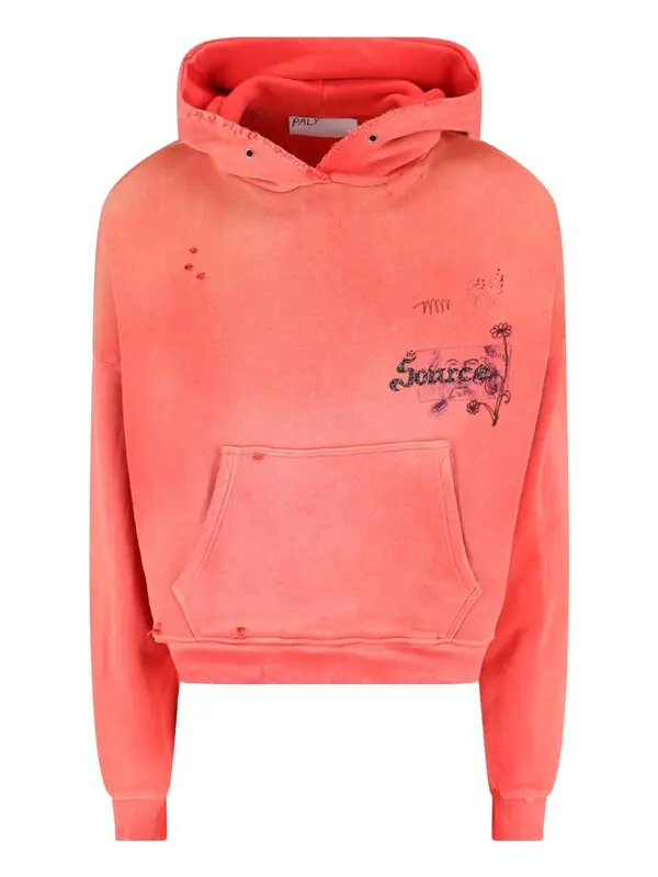 PALY Source Family Cotton Sweatshirt - Red