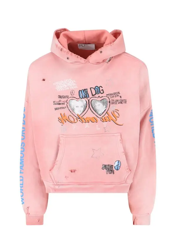 PALY Oki Dog Cotton Sweatshirt - Pink