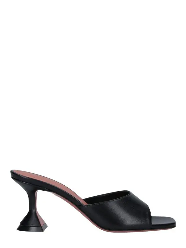 Amina Muaddi Lupita Mules - Black