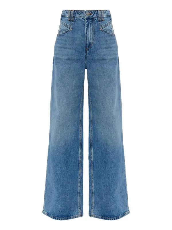 Isabel Marant Lemony Bootcut Jeans - Blue