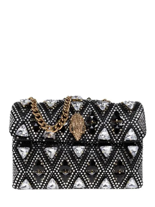 Kurt Geiger Kensington Jewel Shoulder Bag - Black