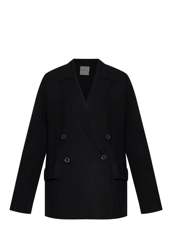 Paul Smith Double-breasted Blazer - Navy Blue