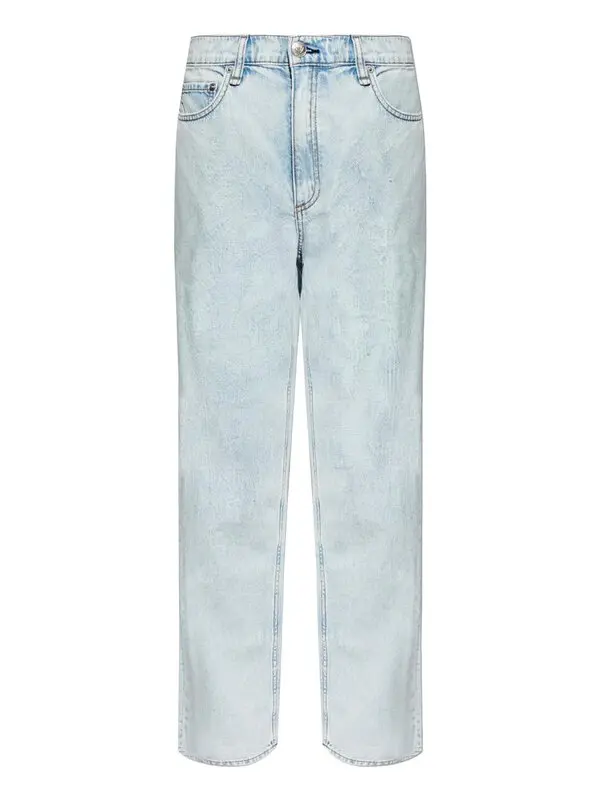 Rag & Bone Straight-leg Jeans - Light Blue