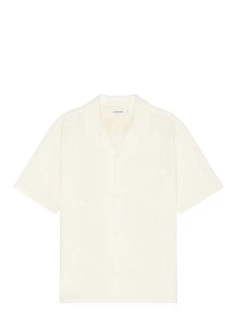 FRAME Open Weave Shirt - Cream