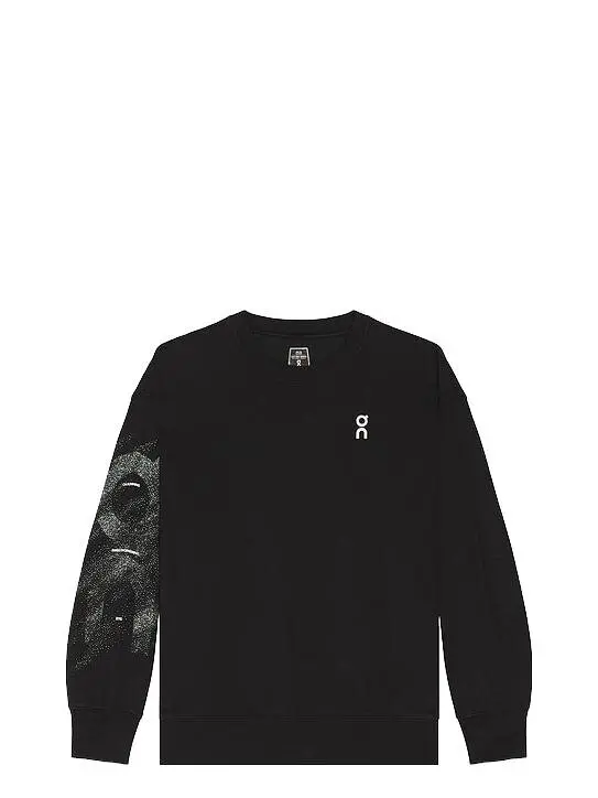 On Graphic Club Crew - Black & Olive