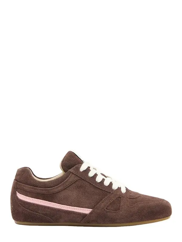 Isabel Marant Étoile Senny Low-top Suede Sneakers - Chocolate