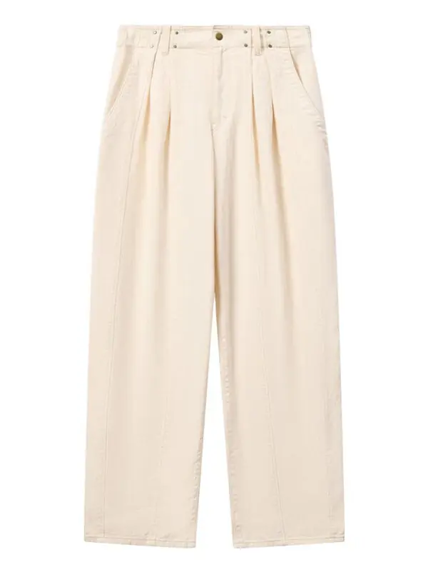 Isabel Marant Ireme Wide Leg Pants - Ecru