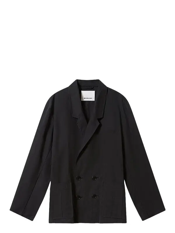Isabel Marant Yhann Casual Blazer Jacket - Black