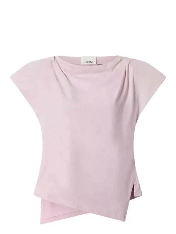 Isabel Marant Sebani Draped T-shirt - Pink