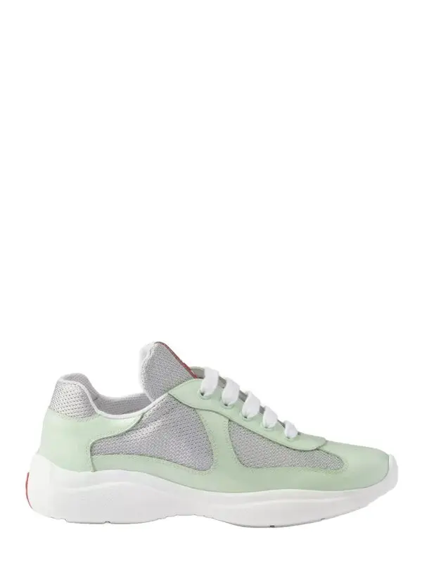 Prada America's Cup Sneakers - Green