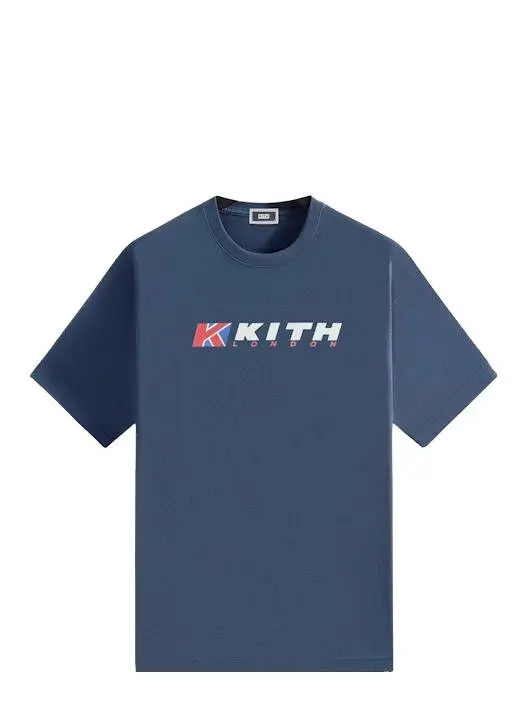 Kith Union K Sport Logo Tee Shirt - Nocturnal