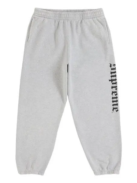 Supreme Washed Old English Sweatpant - Heather Grey