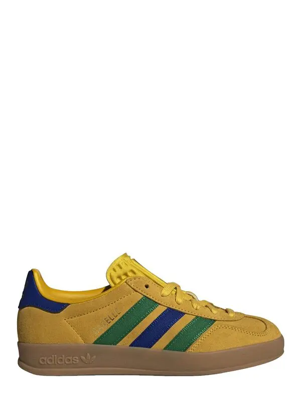 Adidas Gazelle Indoor Sneakers - Eqt Yellow/collegiate Royal/green