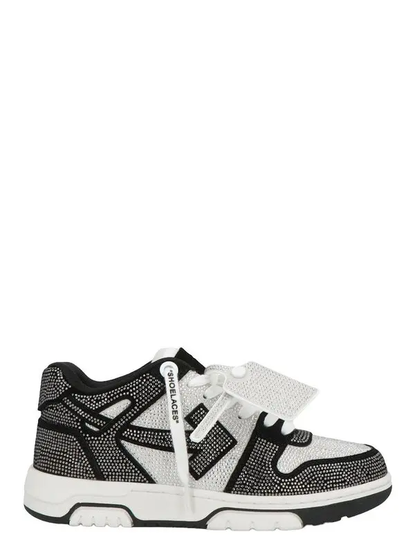 Off-White Out Of Office Ooo Low-top Sneakers - Black/white