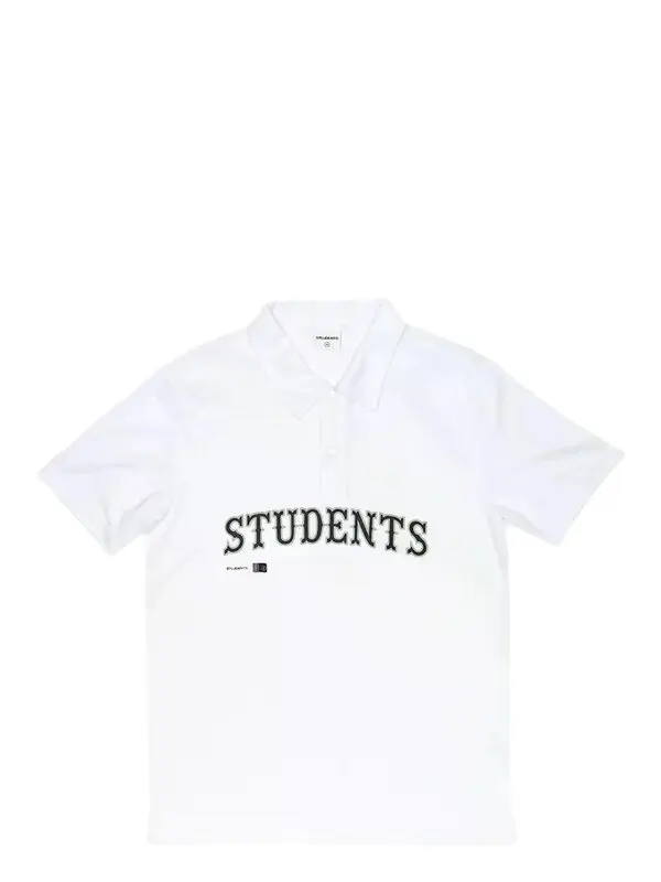 STUDENTS GOLF Armstrong Polo Shirt - White