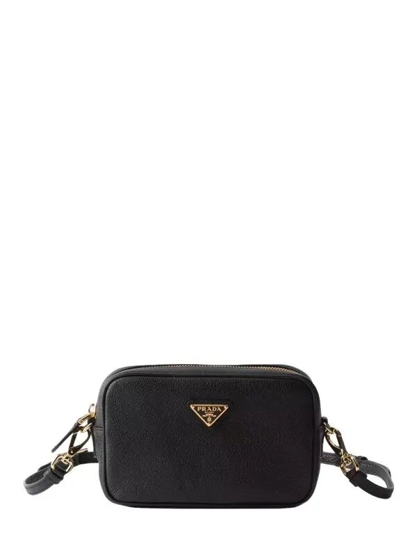 Prada Leather Mini Bag - Black