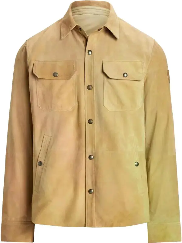 Polo Ralph Lauren Suede Jacket - Neutrals