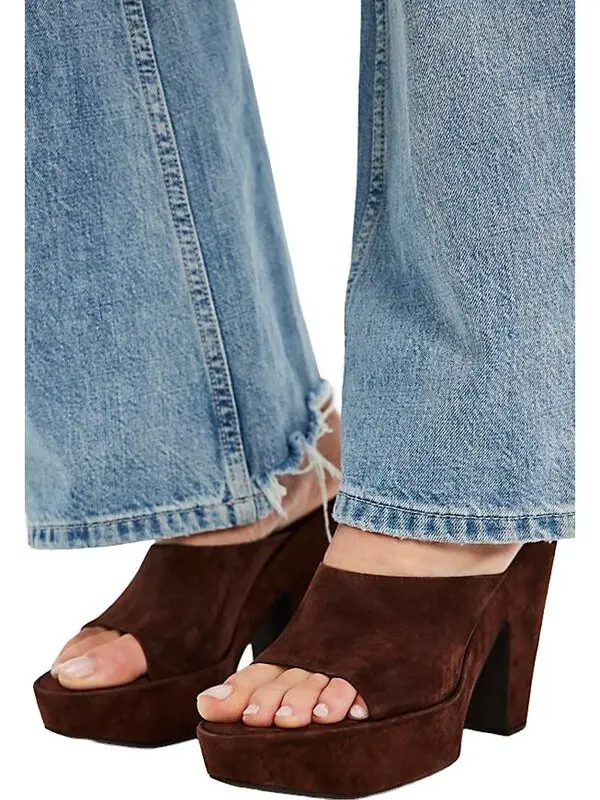 Jeffrey Campbell Every Angle Platforms - Brown Suede