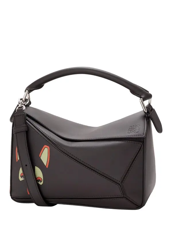 Loewe Leather Puzzle Top-handle Bag - Brown