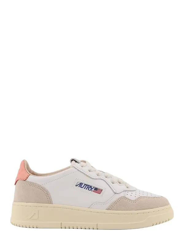 AUTRY Medalist Leather Sneakers - White