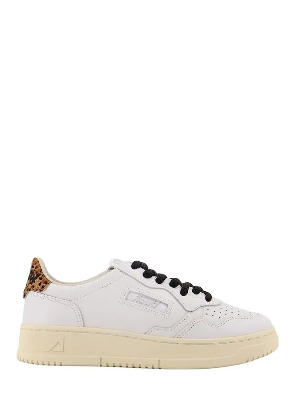 AUTRY Medalist Leather Sneakers - White