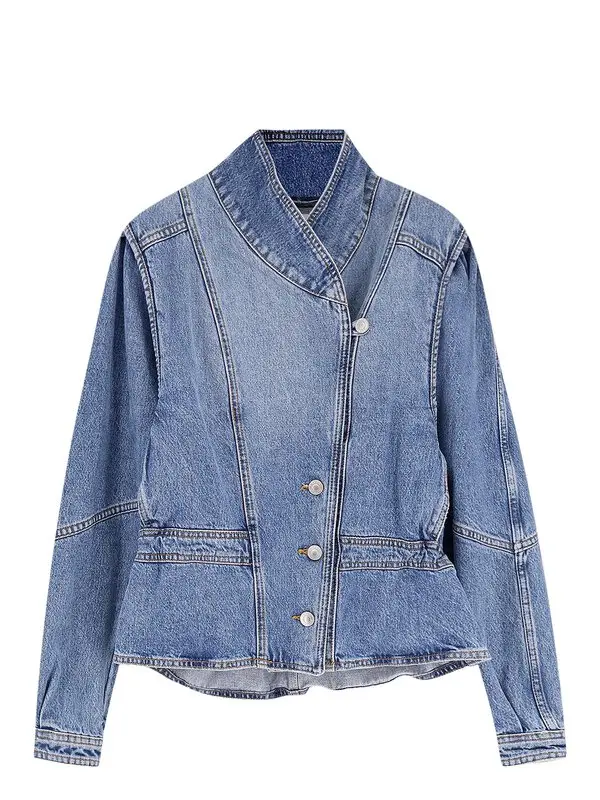 Isabel Marant Dolie Denim Jacket - Blue