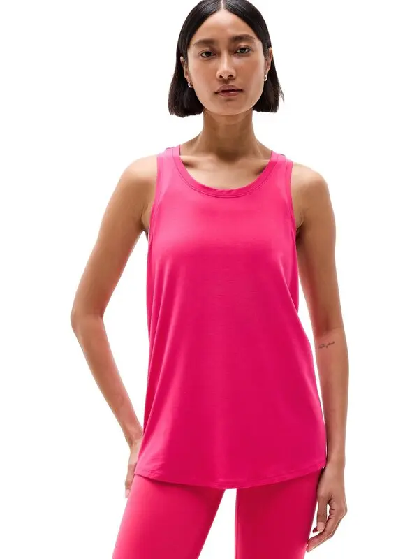 Athleta Relaxed Fit Tank - Dahlia