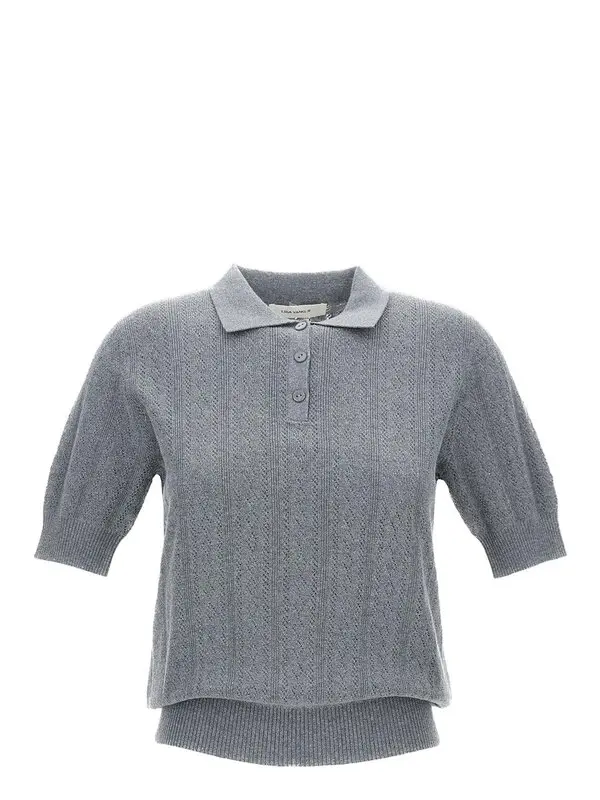 LISA YANG Cristine Virgin Wool Sweater - Grey