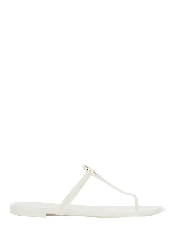 Tory Burch Mini Miller Jelly Sandals - White