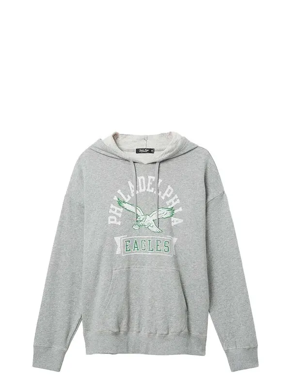 Junk Food Clothing Nfl Philadelphia Eagles Scrimmage Hoodie - Heather Grey