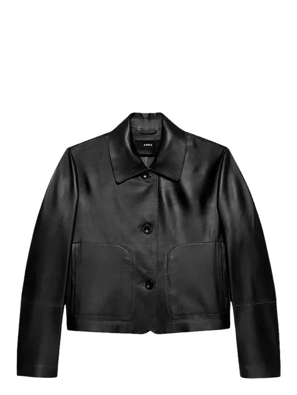 ARMA Emy Leather Jacket - Black