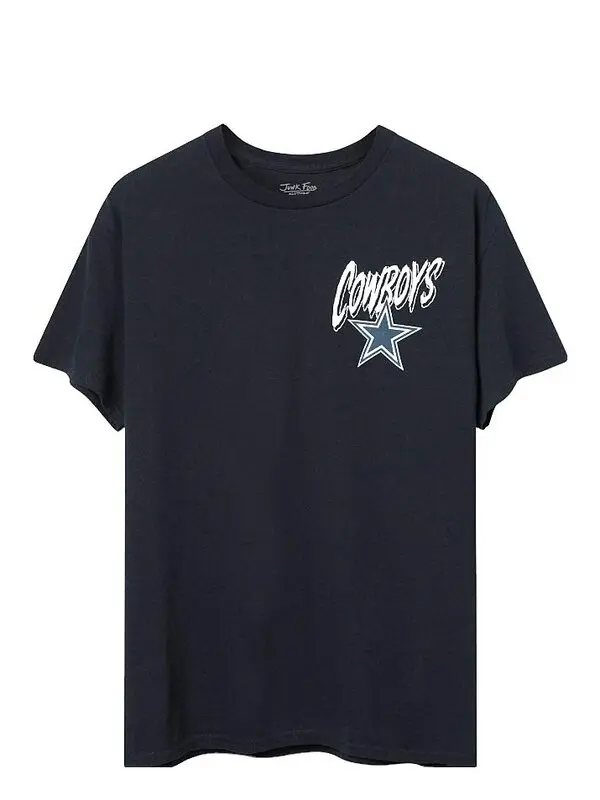 Junk Food Clothing Nfl Dallas Cowboys Icon Flea Market T-shirt - Black