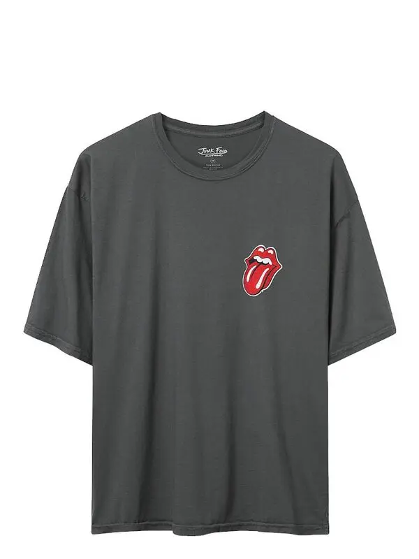 Junk Food Clothing The Rolling Stones Oversized T-shirt - Vintage Black