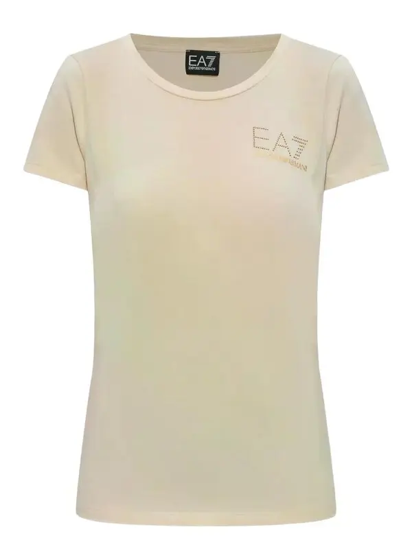 Emporio Armani Logo T-shirt - Neutrals