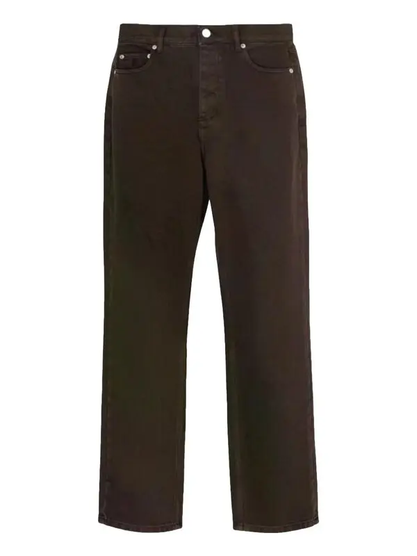 BY MALENE BIRGER Chicago Organic Cotton Jeans - Brown
