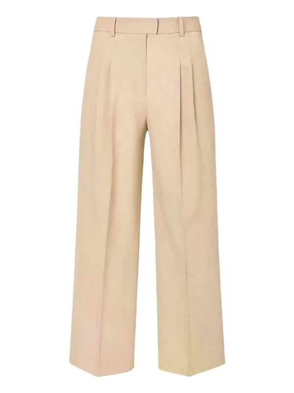BY MALENE BIRGER Cymbaria Pleated Trousers - Neutrals