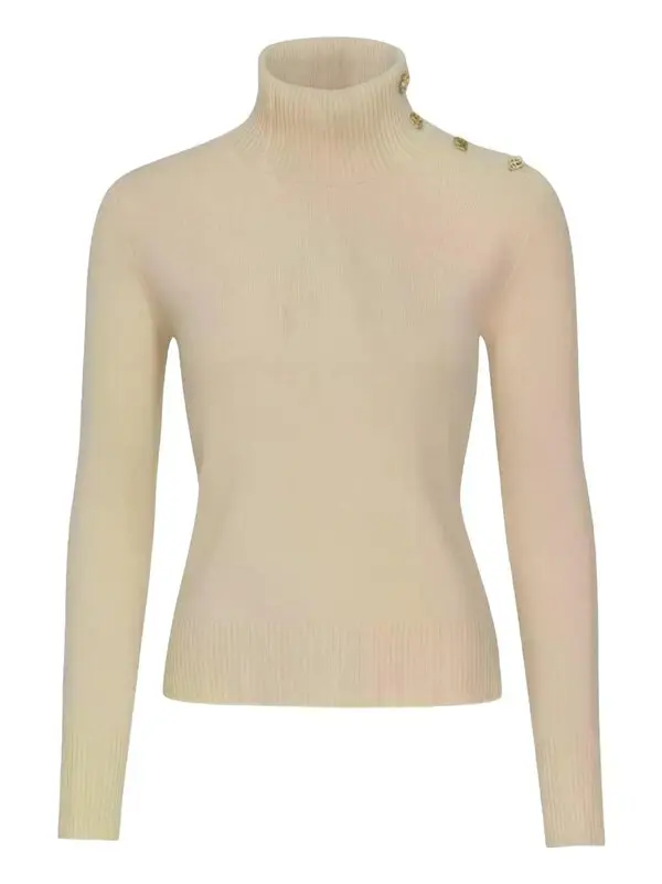 BY MALENE BIRGER Vanille Wool Sweater - Neutrals