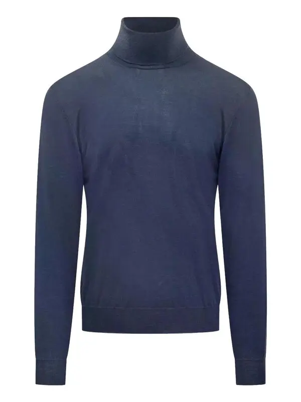 FILIPPO DE LAURENTIIS Turtleneck Sweater - Blue