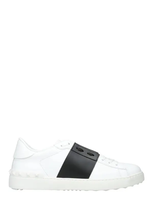 Valentino Garavani Leather Open Sneakers - White