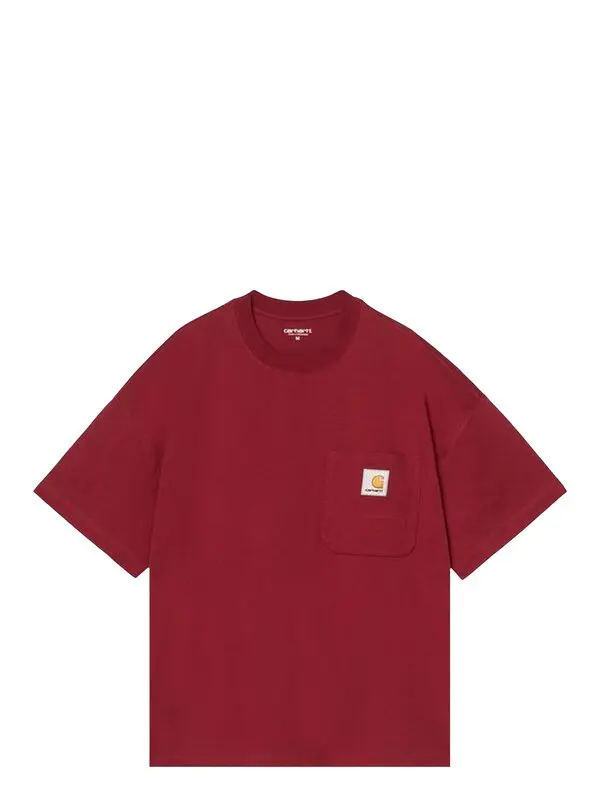 Carhartt Work In Progress Short-sleeve Work Pocket T-shirt - Red