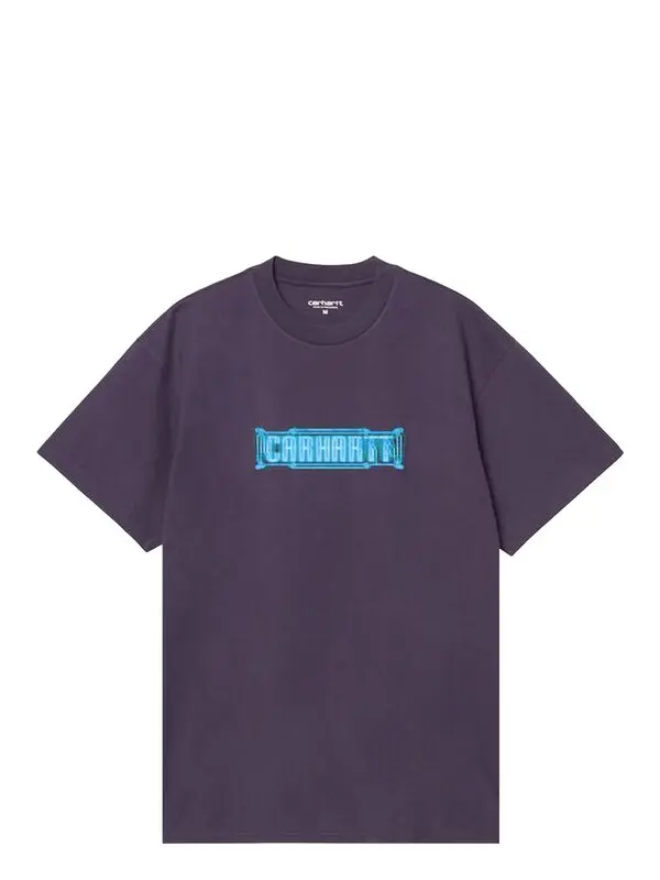 Carhartt Work In Progress Short-sleeve Electric Boogie Tee - Purple