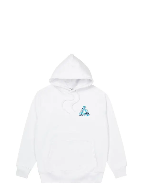 PALACE Tri-digi Hood - White
