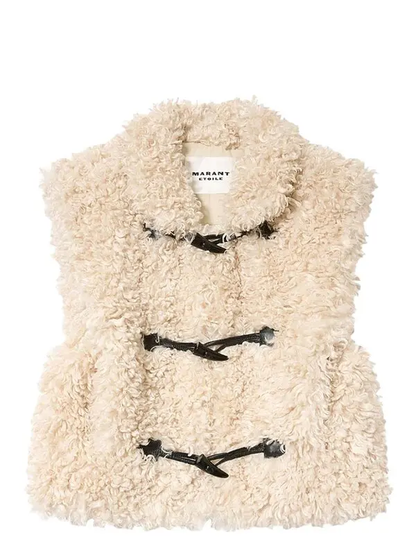 MARANT ETOILE Alisa Vest - Beige