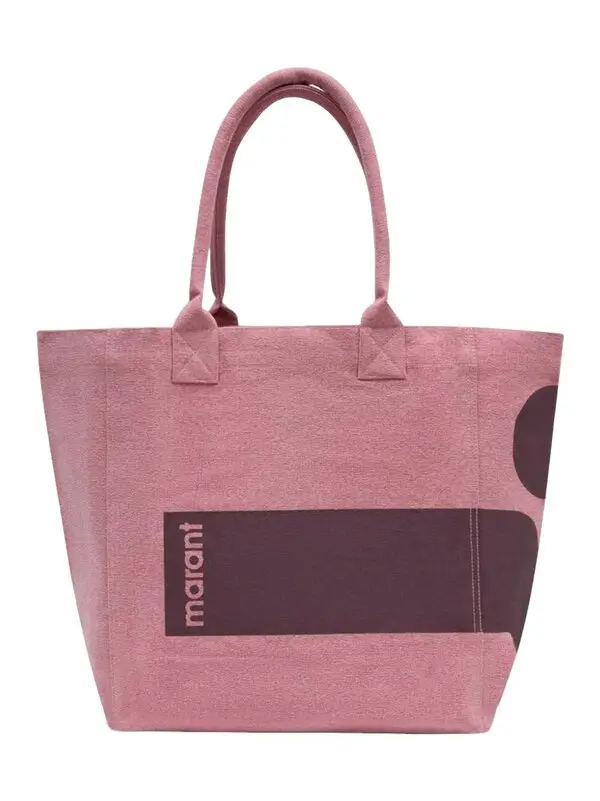 Isabel Marant Yenky Cotton Tote Bag - Pink