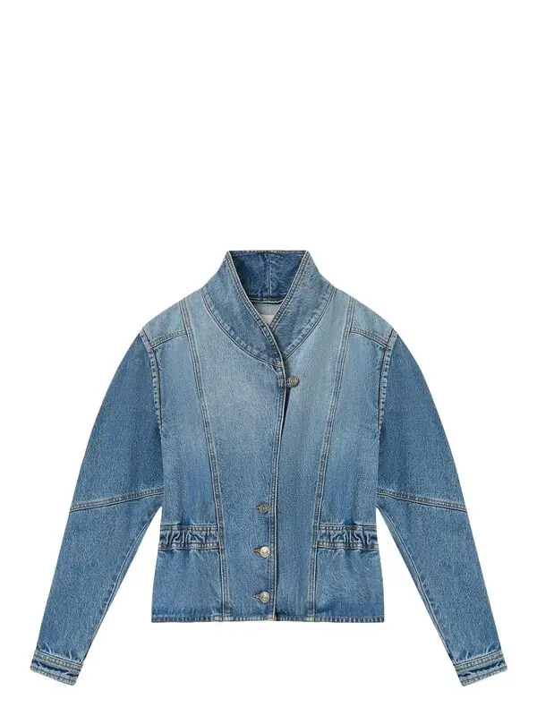Isabel Marant Dolie Denim Jacket - Sky Blue