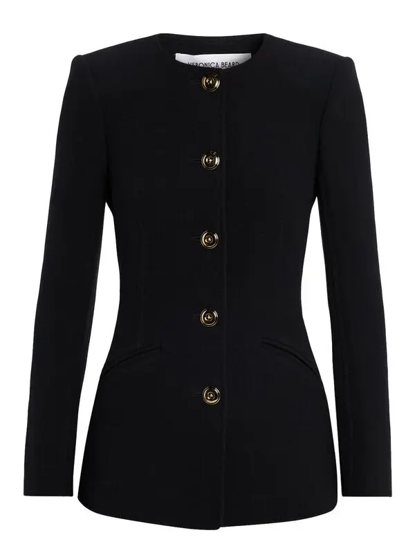 Veronica Beard Jessup Tailored Jacket - Black