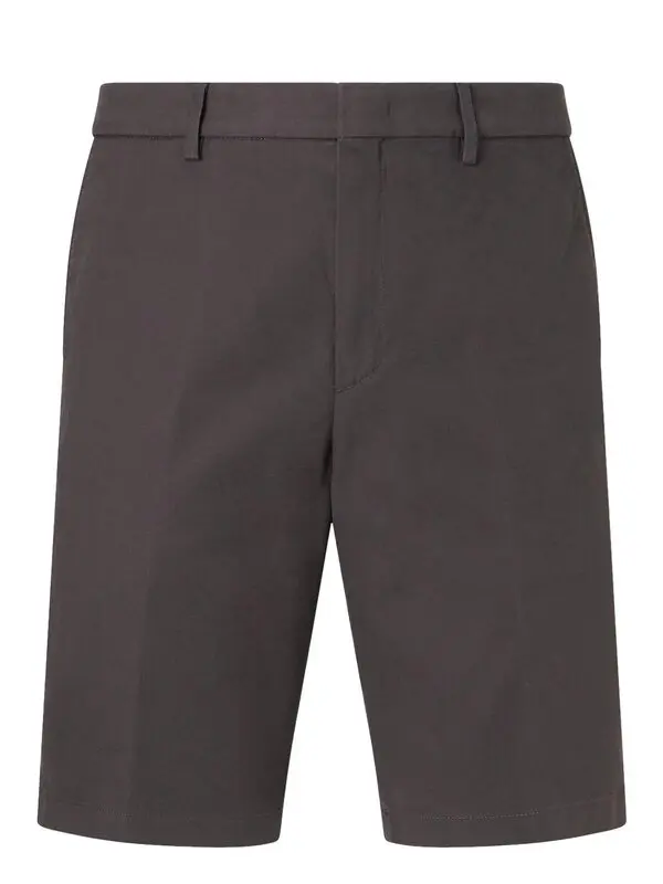 Loro Piana Jarno Straight-leg Bermuda Shorts - Brown