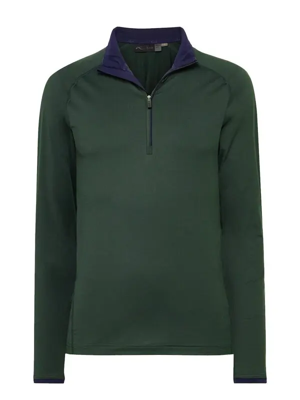 Kjus Stretch-jersey Half-zip Mid-layer - Green